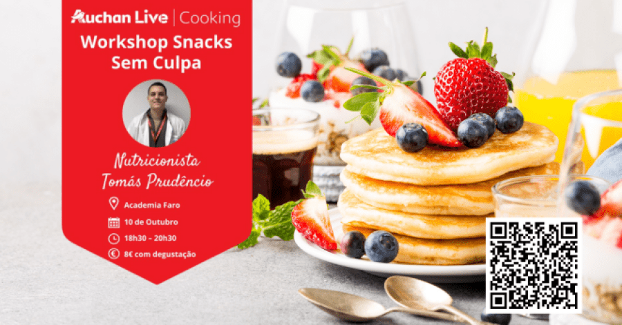 Workshop Fome Emocional: Snacks sem Culpa - Viral Agenda