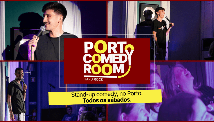 Stand Up Comedy | Porto Comedy Room | Hard Rock Café - Viral Agenda