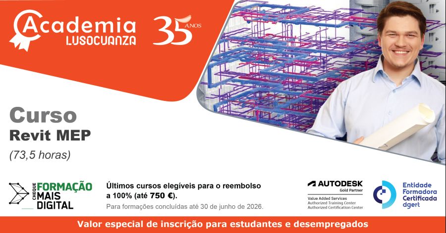Academia Luso Cuanza - Curso Revit MEP - Viral Agenda