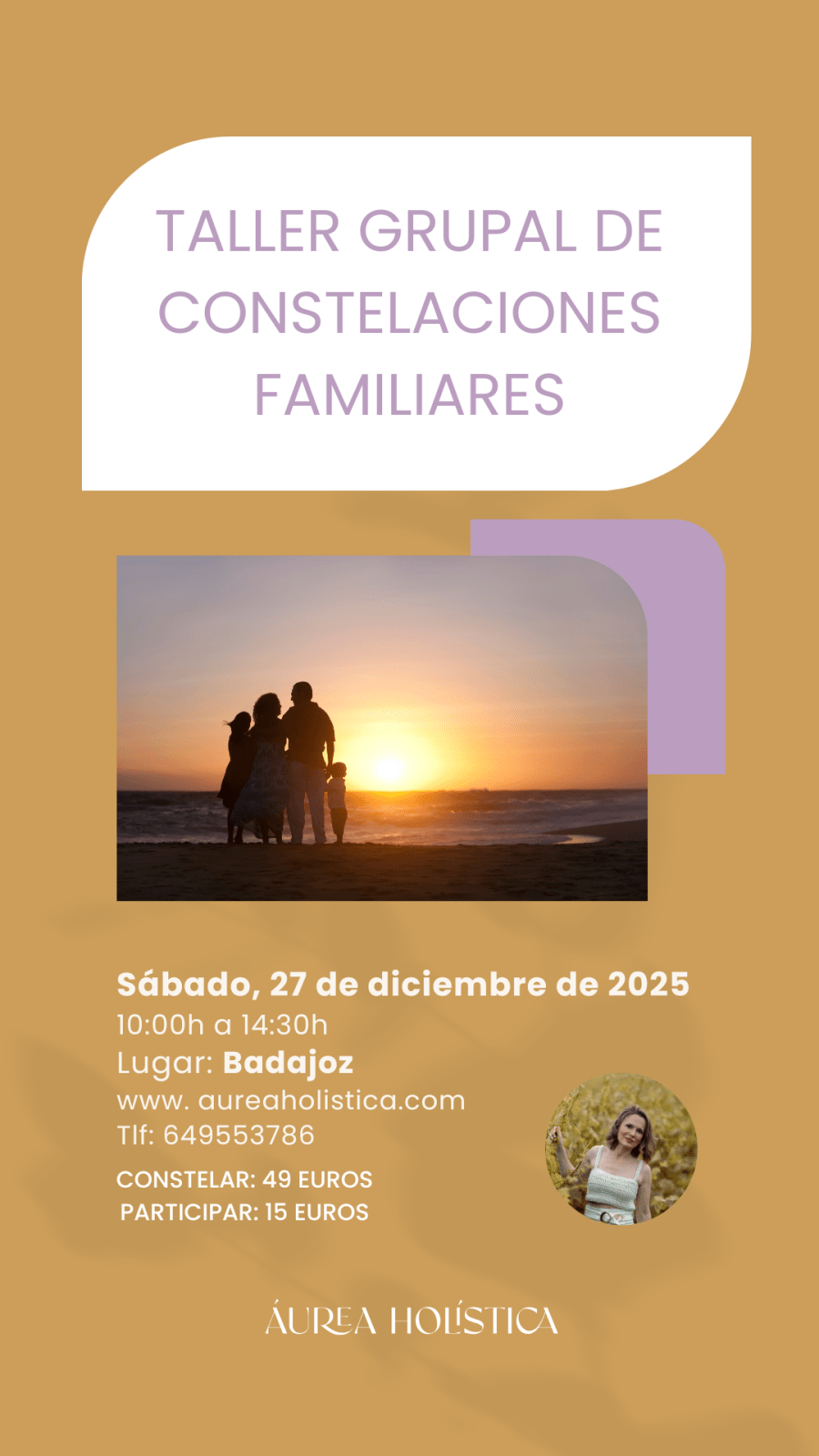 TALLER GRUPAL DE CONSTELACIONES FAMILIARES BADAJOZ | 27 de diciembre de ...