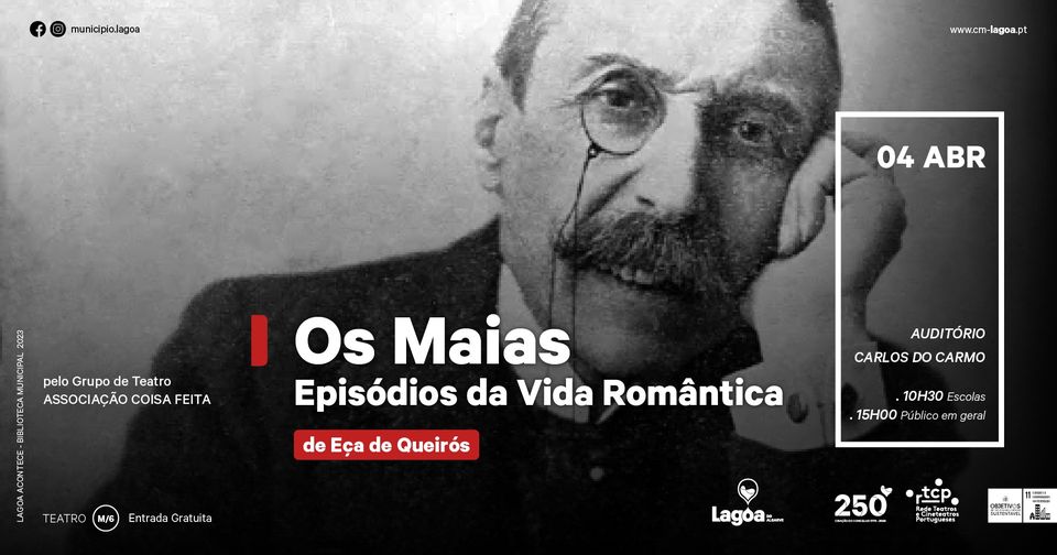 " Os Maias - Episódios da Vida Romântica" de Eça de Queirós - Viral Agenda