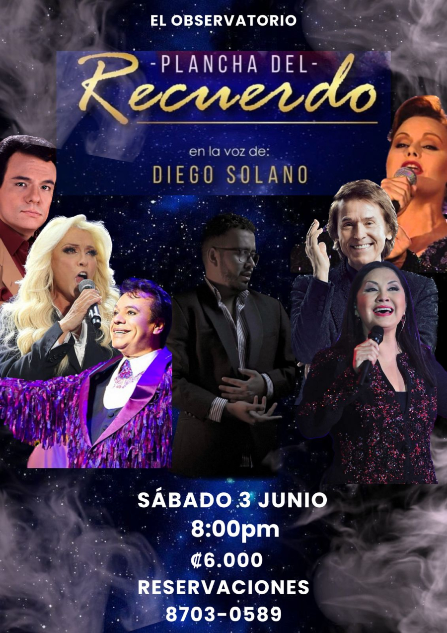 Especial Plancha del Recuerdo. Interpretado por: Diego Solano. - GAM ...