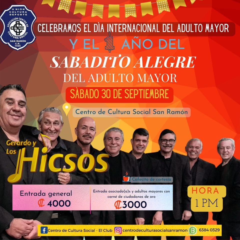 Gran baile con Los HICSOS EN VIVO, celebrando el día internacional del ...