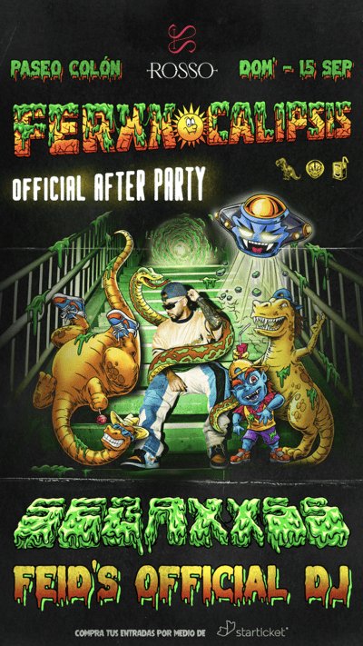 FEiD FERXXOCalipsis Tour OFFICIAL After Party COSTA RICA - GAM Cultural