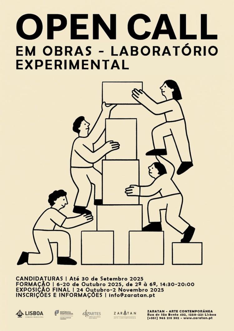 OPEN CALL | Em Obras – Laboratório Experimental - Viral Agenda