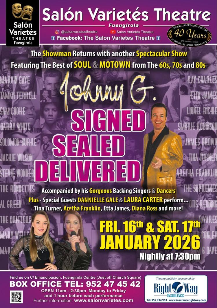 Signed, Sealed, Delivered - Soul and Motown with Johnny G! - VIRAL