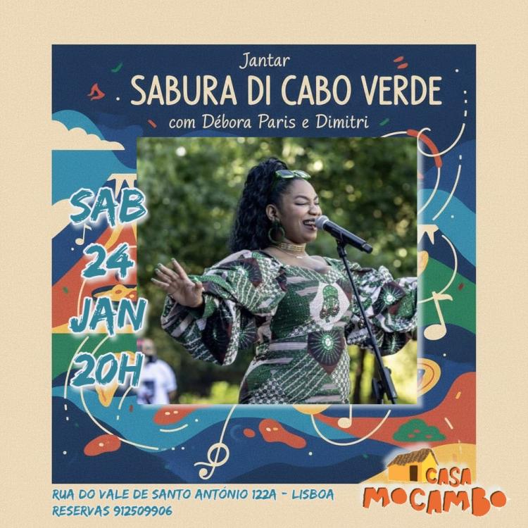 Jantar Sabura di Cabo Verde com Débora Paris & Dimitri - Viral Agenda