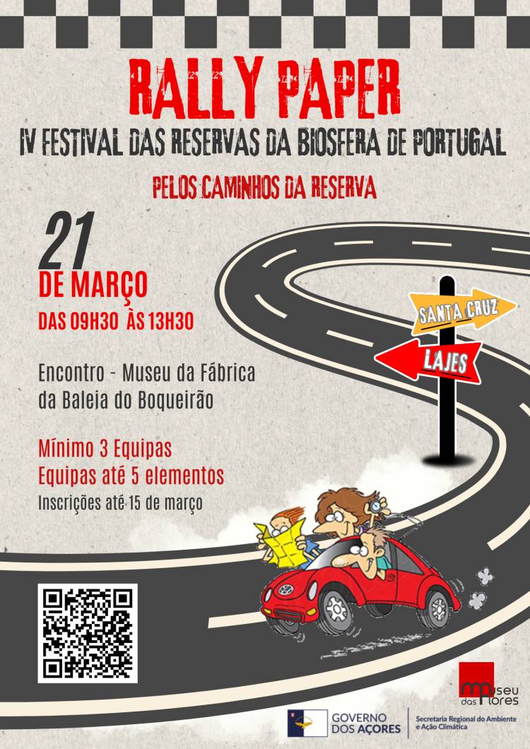 Rally Paper - Pelos Caminhos da Reserva - Viral Agenda