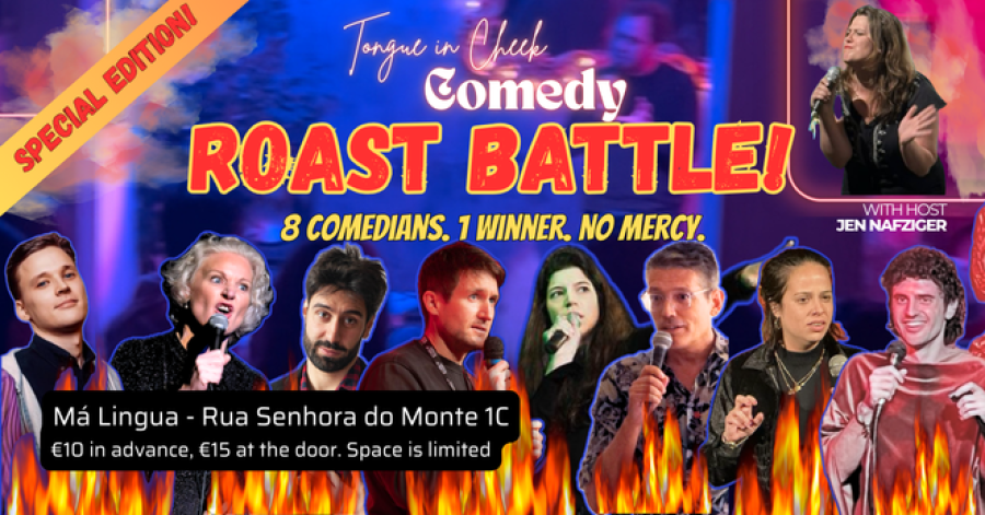 COMEDY ROAST BATTLE! (Semi-Finals) by Tongue In Cheek Comedy - Viral Agenda